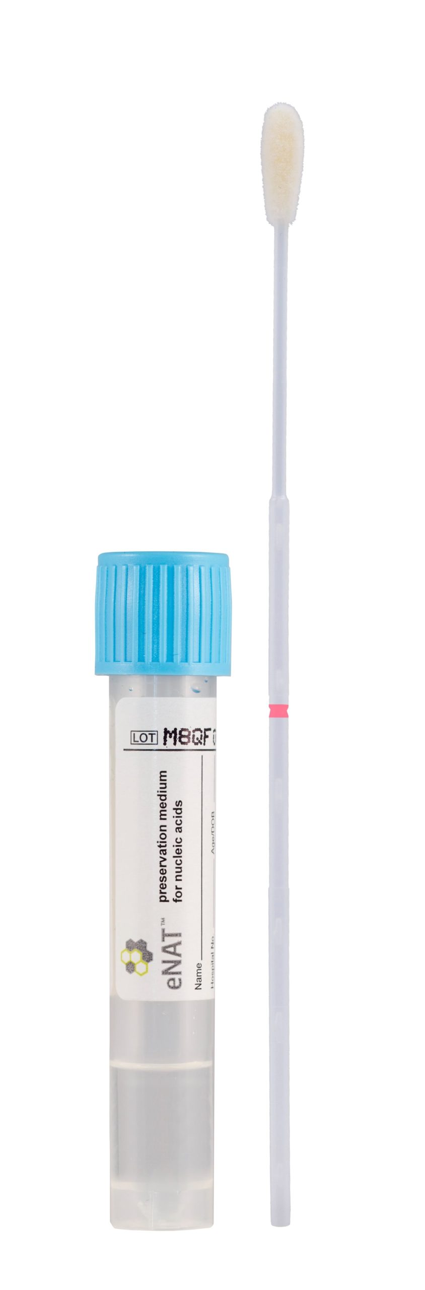 eNat kit: 2 ml eNat Solution + regular-nukkatikku - Mekalasi Oy