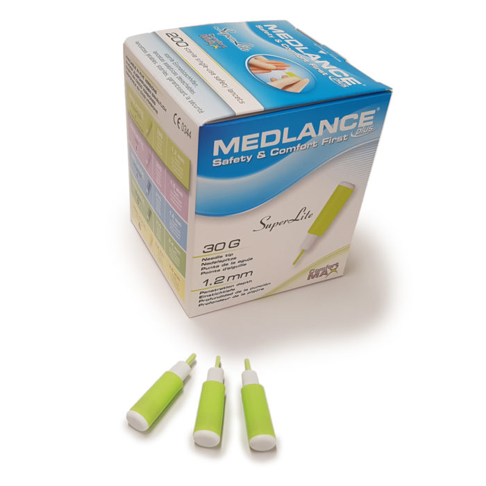 Medlance plus Extra -turvalansetti, 21G 2,4 mm, vihreä - Mekalasi Oy